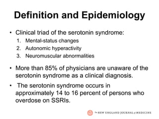 Serotonin Syndrome | PPTX