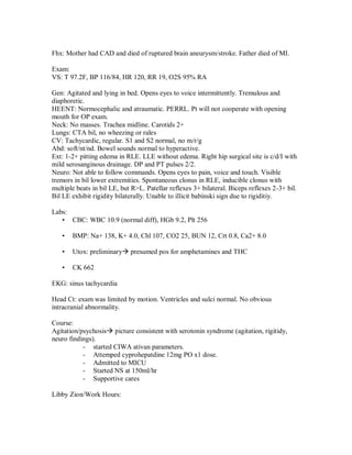 Serotoninsyndrome Ser | PDF