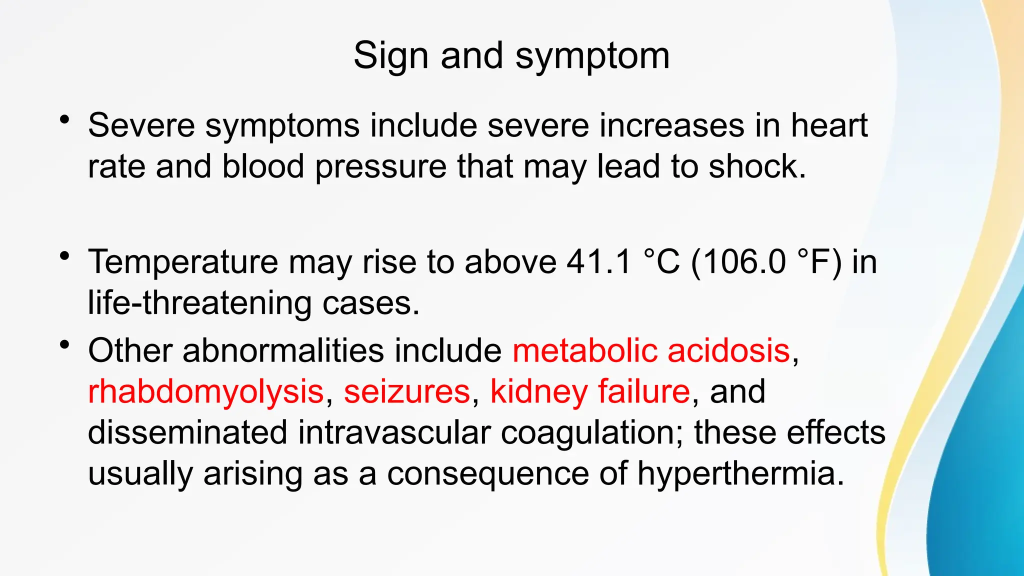 Serotonin Syndrome, introduction, sign symptom and management .pptx