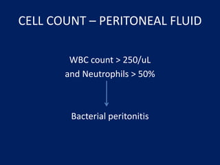 Fluid cytology in serous cavity effusions | PPTX