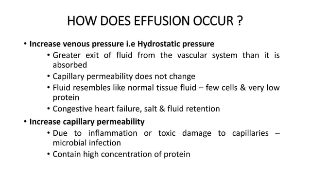 serous fluid Dr shweta [Autosaved].pptx | Lung and Respiratory Health ...