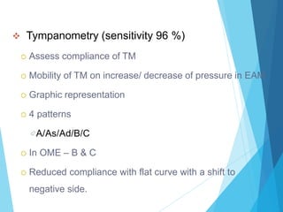 Serous otitis media | PPTX