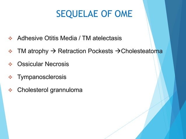 Serous otitis media | PPTX | Ear, Nose and Throat Conditions | Diseases ...