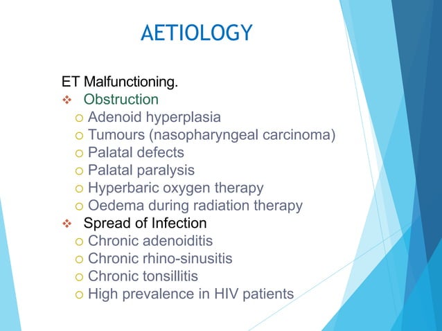 Serous otitis media | PPTX | Ear, Nose and Throat Conditions | Diseases ...