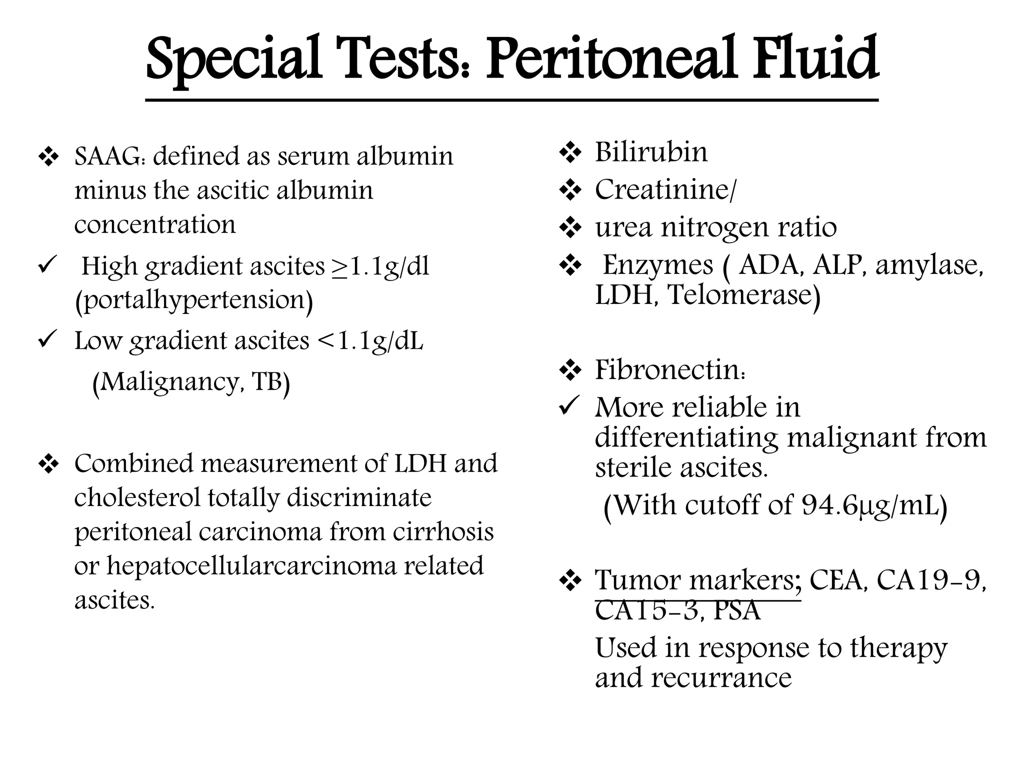 Serous pleural effusions and recent advances | PPTX