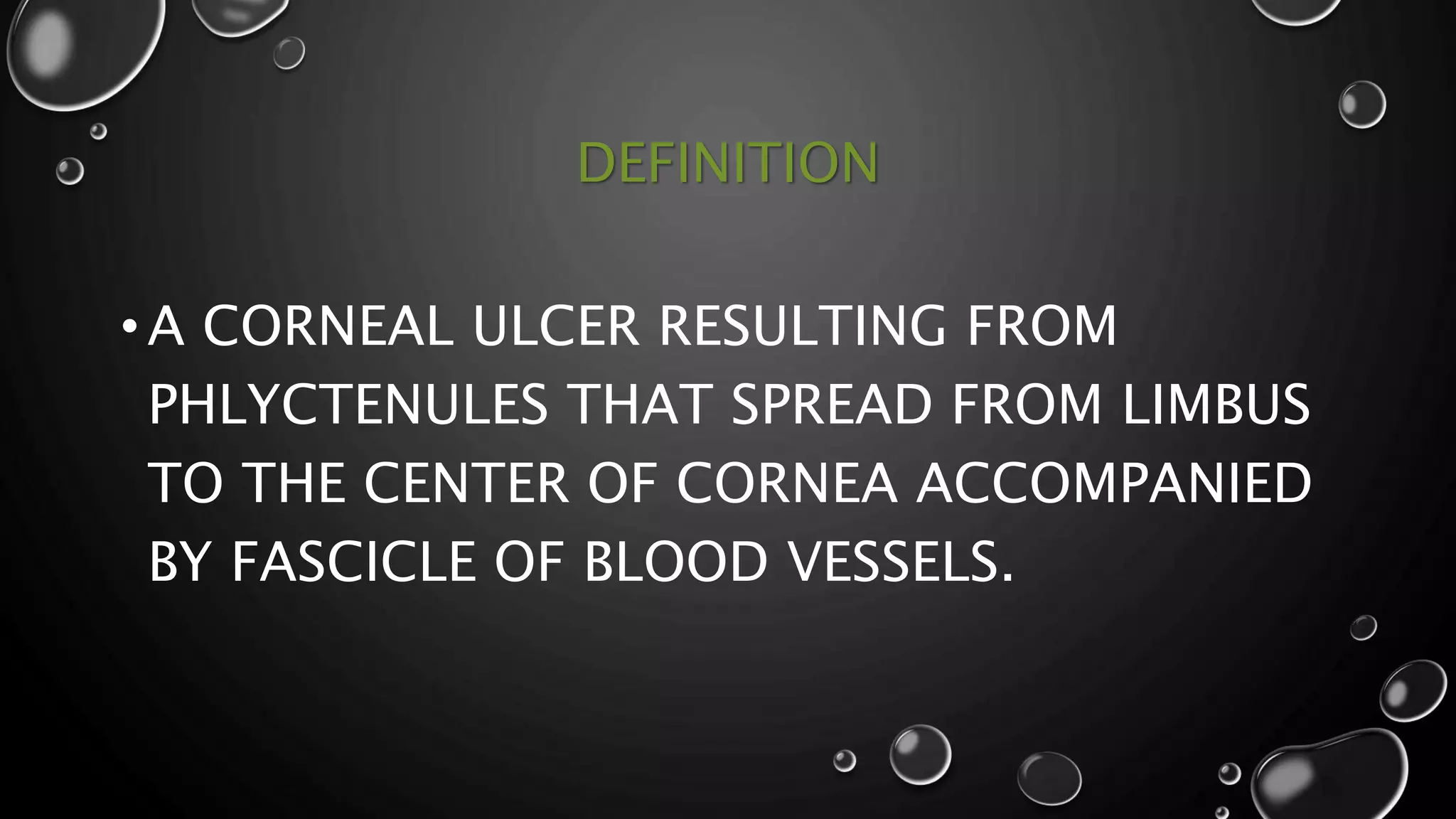 Serpiginous corneal ulcers | PPTX