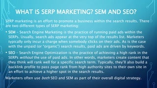 SERP: All you need to know about #SERP | PPTX