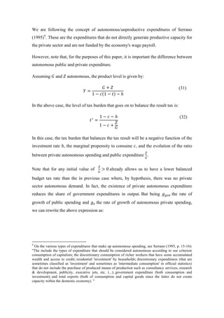 Super Haavelmo: balanced and unbalanced budget theorems and the ...