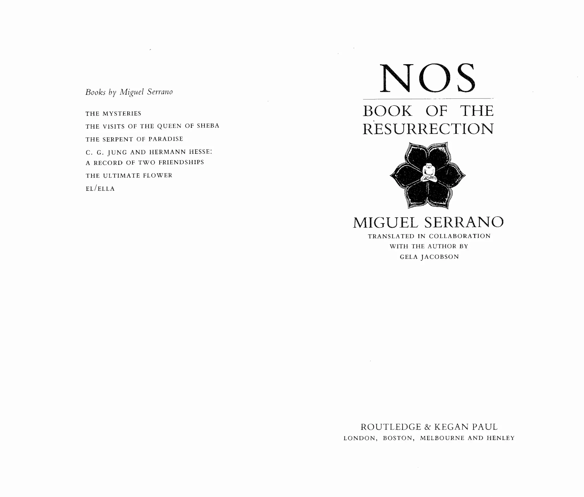 Serrano miguel nos book of the resurrection | PDF