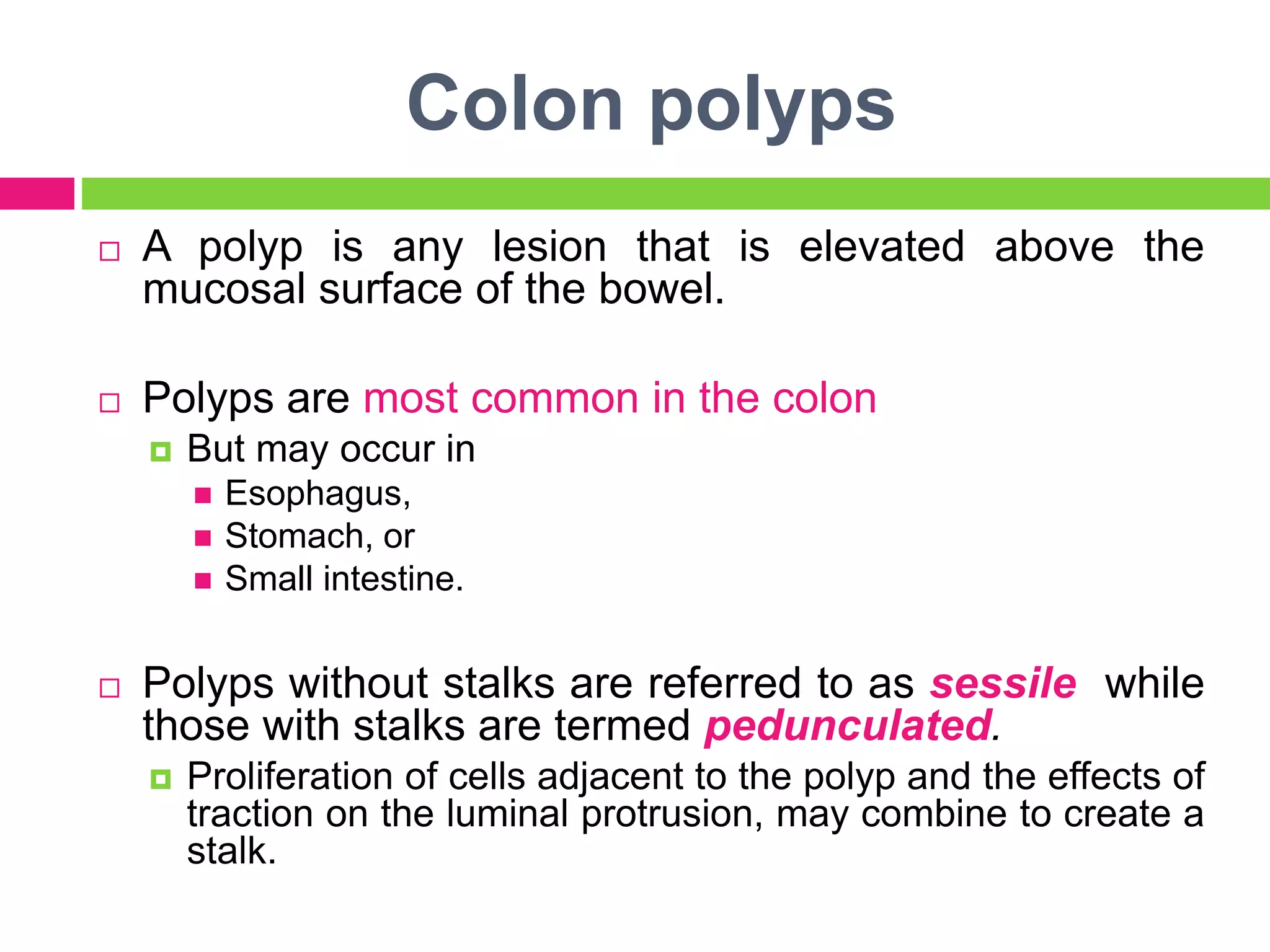 Serrated lesions of colon and rectum | PPTX