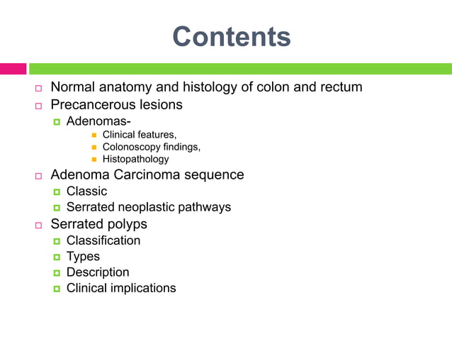 Serrated lesions of colon and rectum | PPTX