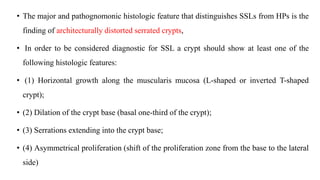 SERRATED LESIONS OF INTESTINE GI tract.pptx | Digestive Disorders ...