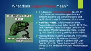 The Expanding Circle - the Status of English as a Lingua Franca (ELF ...