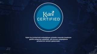 Kyani Sertifikaları Ve Bakanlık Onayları | PDF