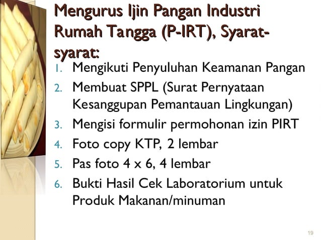 Sertifikasi-produk-olahan-pangan-PIRT-2019.ppt