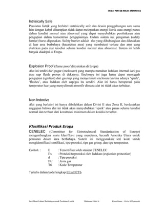 Buku Pintar MIGAS INDONESIA - Sertifikasi lokasi berbahaya untuk ...