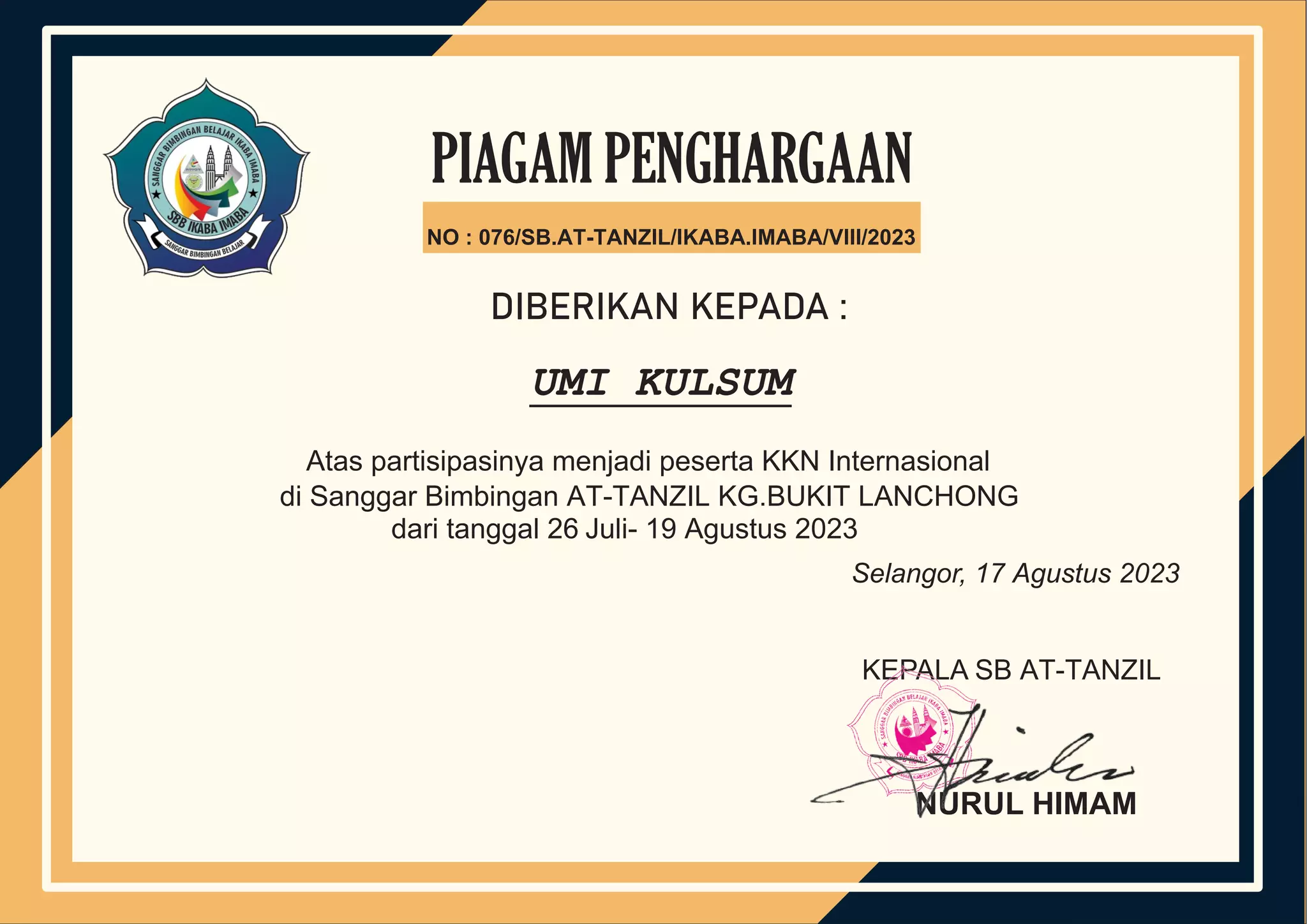 SERTIFIKAT KKN UMI KULSUM.pdf