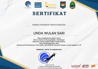Sertifikat literasi pemilu Linda Wulan Sari.pdf