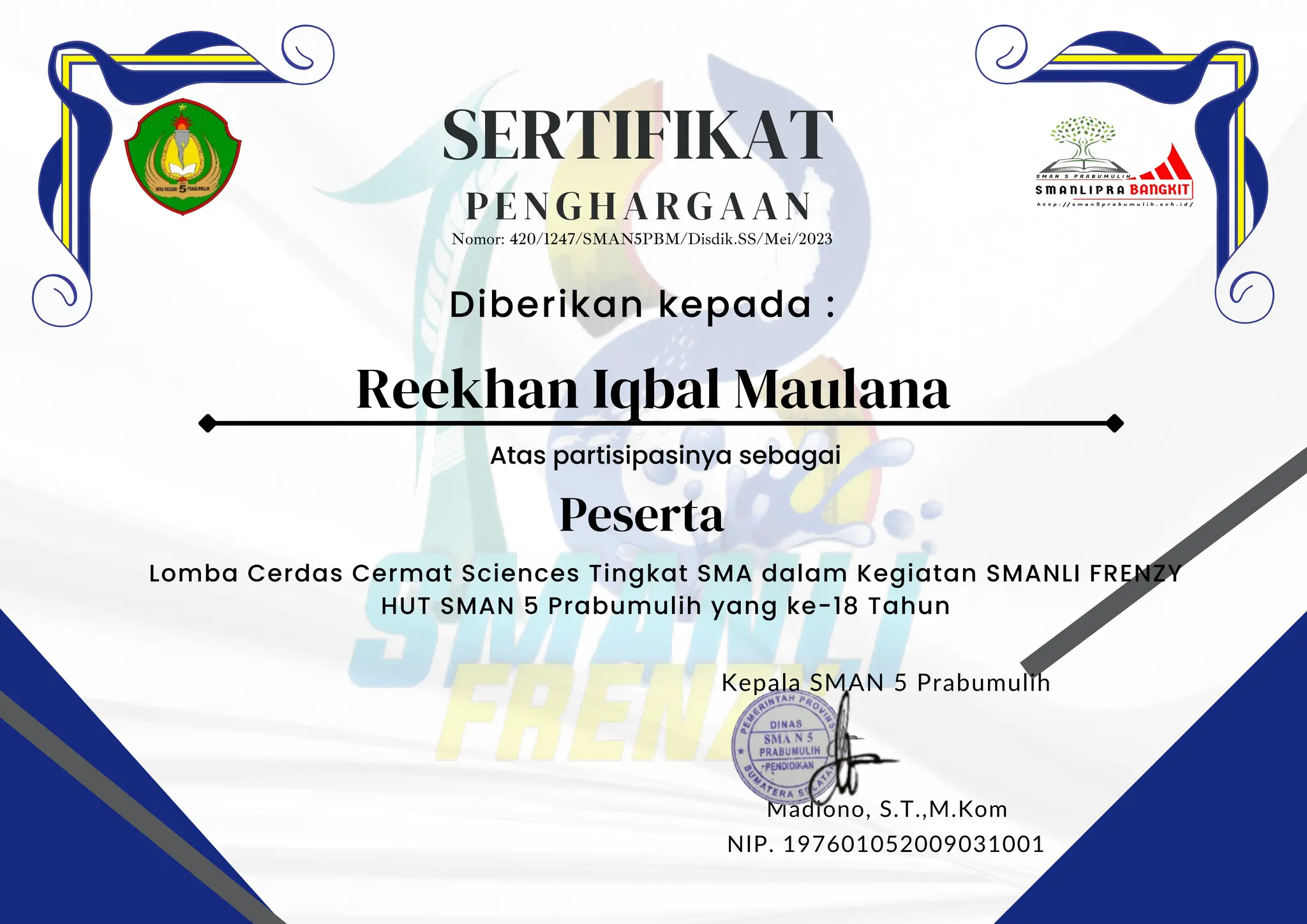 Sertifikat Penghargaan SMANLI FRENZY-6 (1).pdf