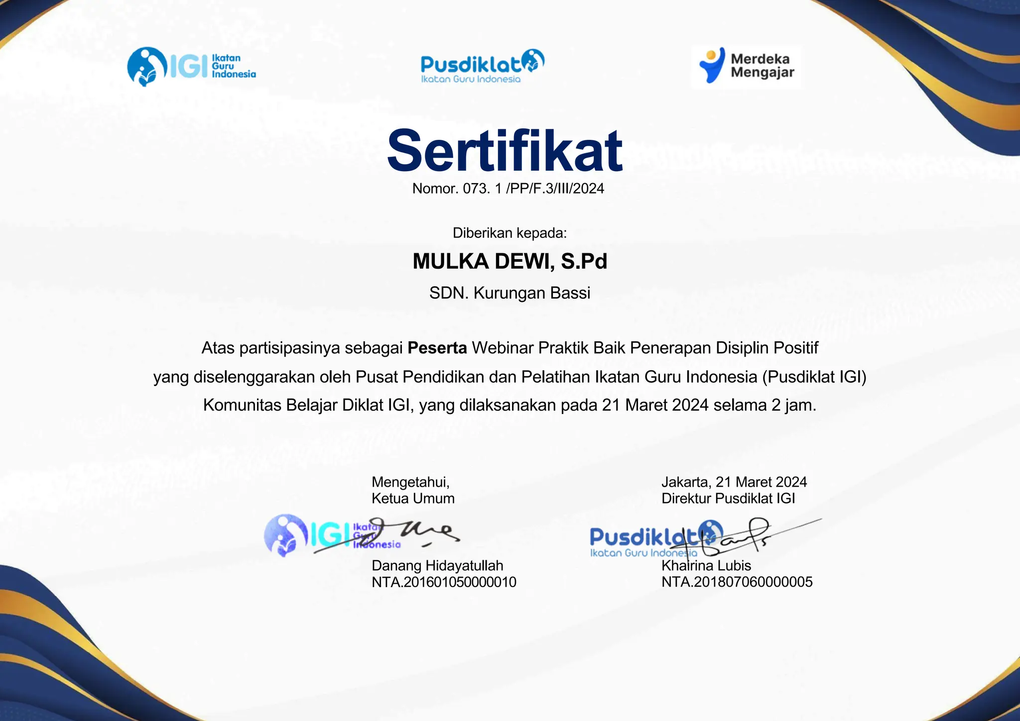 Sertifikat RHK 2- Mulka Dewi, S.Pd 21 Maret 2024.pdf.pdf