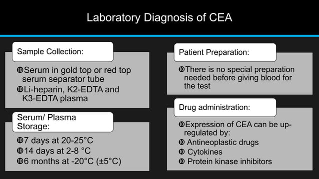 Serum CEA as Tumor Marker | PPTX