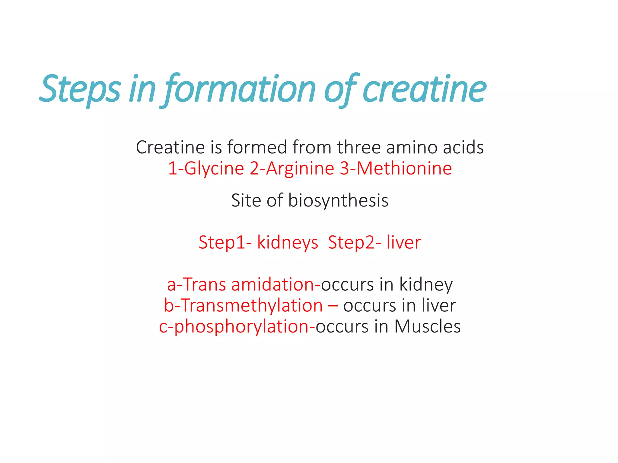 Serum creatinine | PPTX