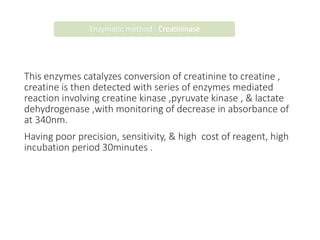 Serum creatinine | PPTX