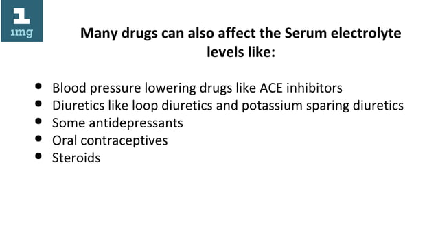 Serum electrolytes test | ODP | Heart and Cardiovascular Diseases ...