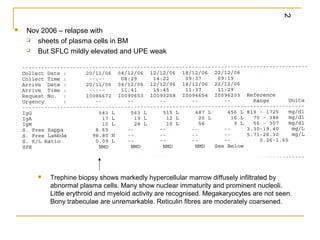 SERUM FREE LIGHT CHAIN ASSAY | PPT | Blood Disorders | Diseases and ...