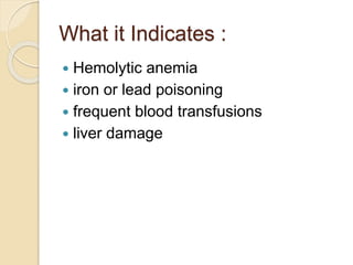 Serum iron estimation & total iron | PPTX