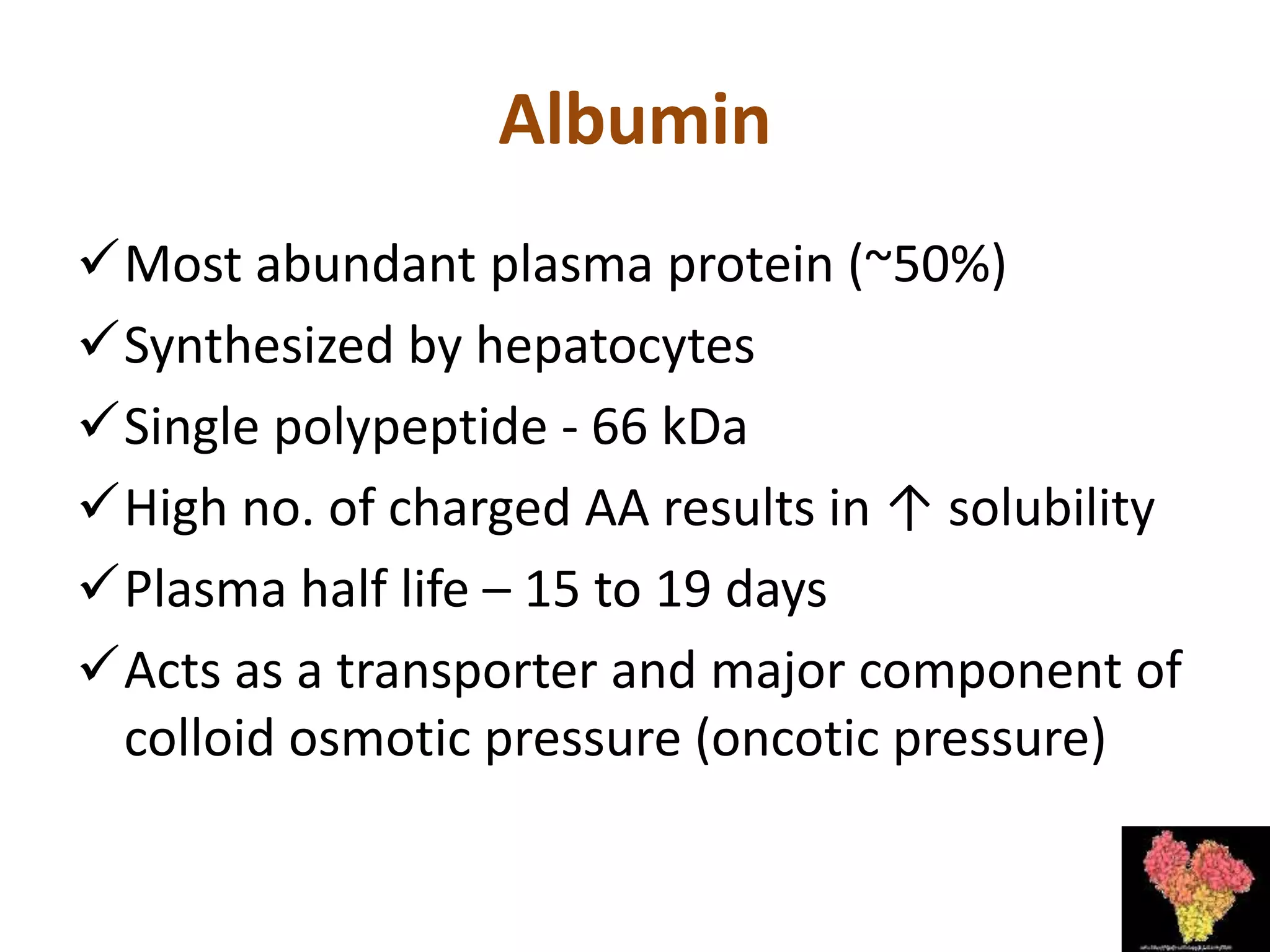 Serum protein analysis and ag ratio | PPTX