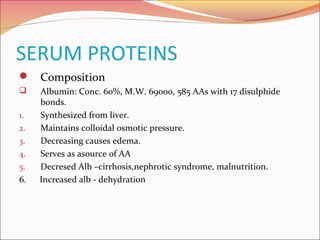 Serum protein electrophoresis & their clinical importance | PPT