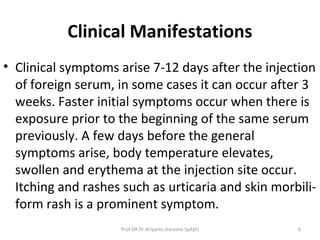 Serum sickness | PPT
