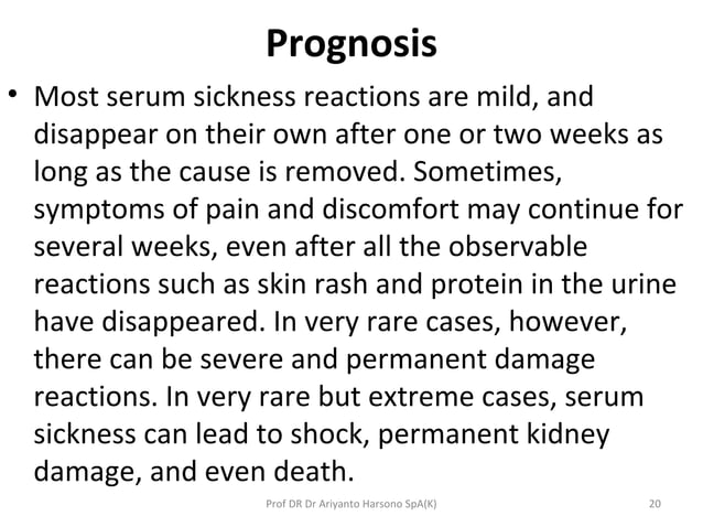 Serum sickness | PPT