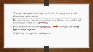 Serum sickness | PPTX