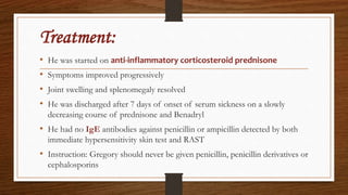 Serum sickness | PPTX