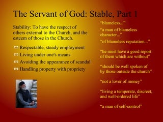 Servant Of God | ODP