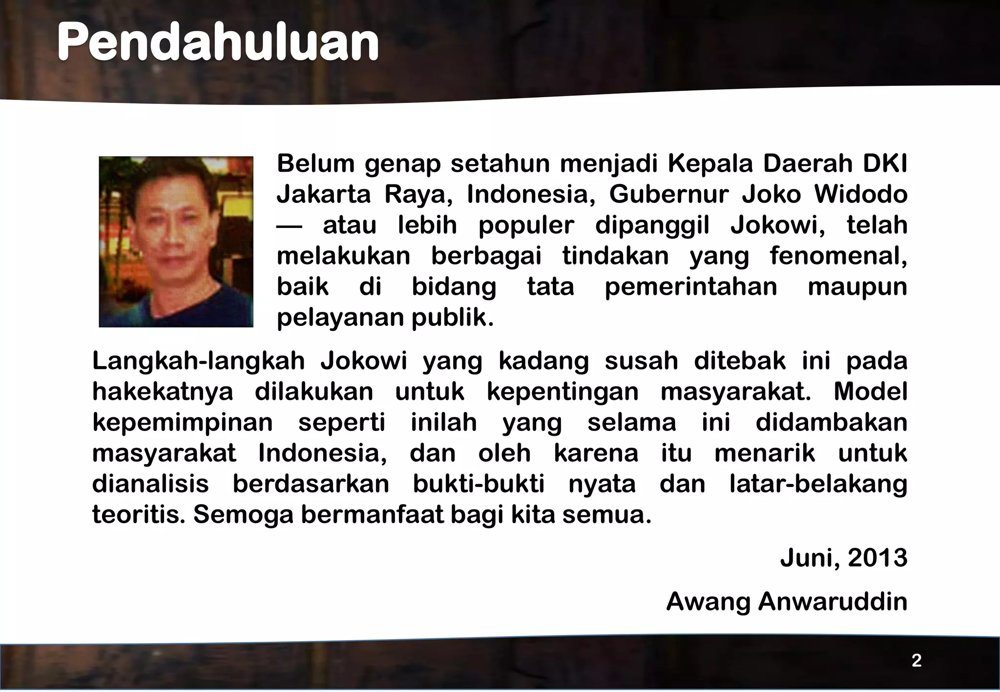 10 CIRI KEPEMIMPINAN JOKOWI | PDF