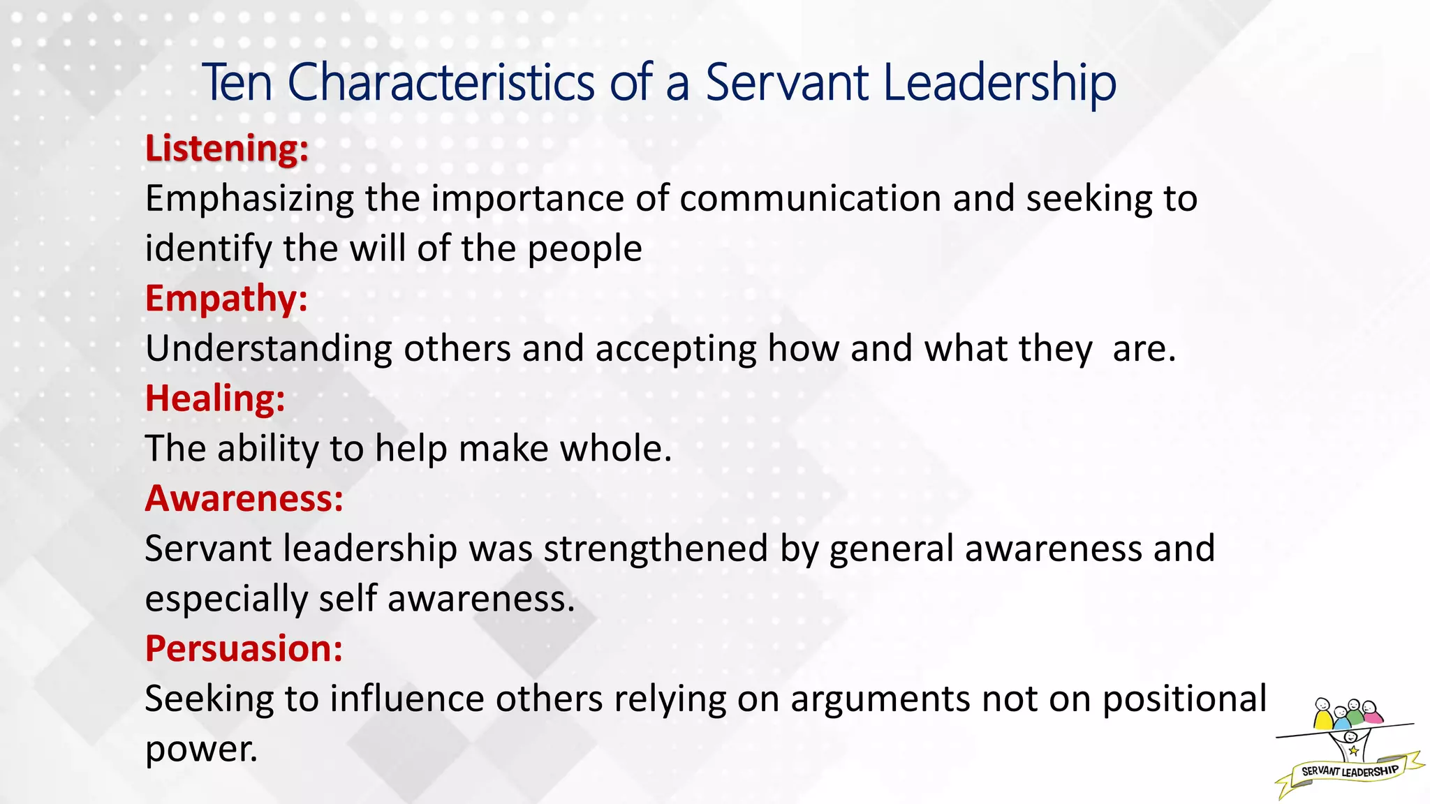 Servant Leadership | PPTX