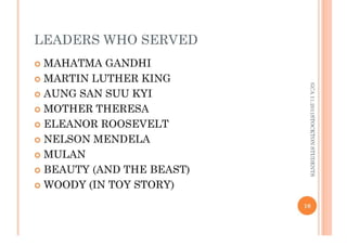 SERVANT LEADERSHIP | PDF