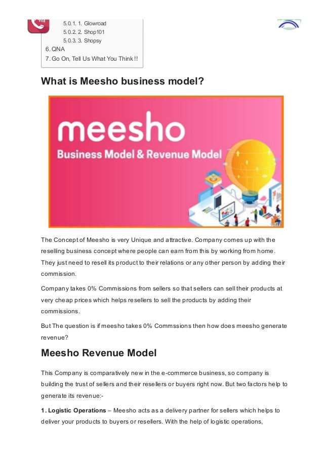 Serve2business com-meesho- | PDF