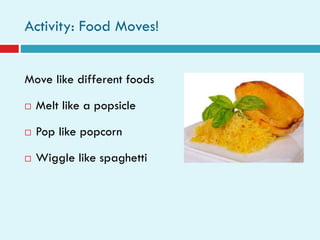 Serve healthy food | PPT