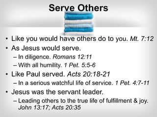 Serve Like Jesus | PPT