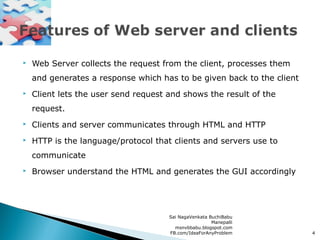 Servelts Jsp By Sai Butchi | PPT