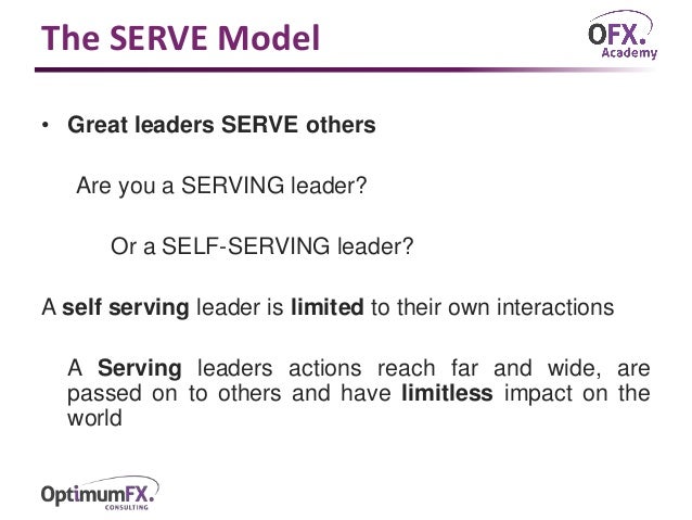 SERVE model