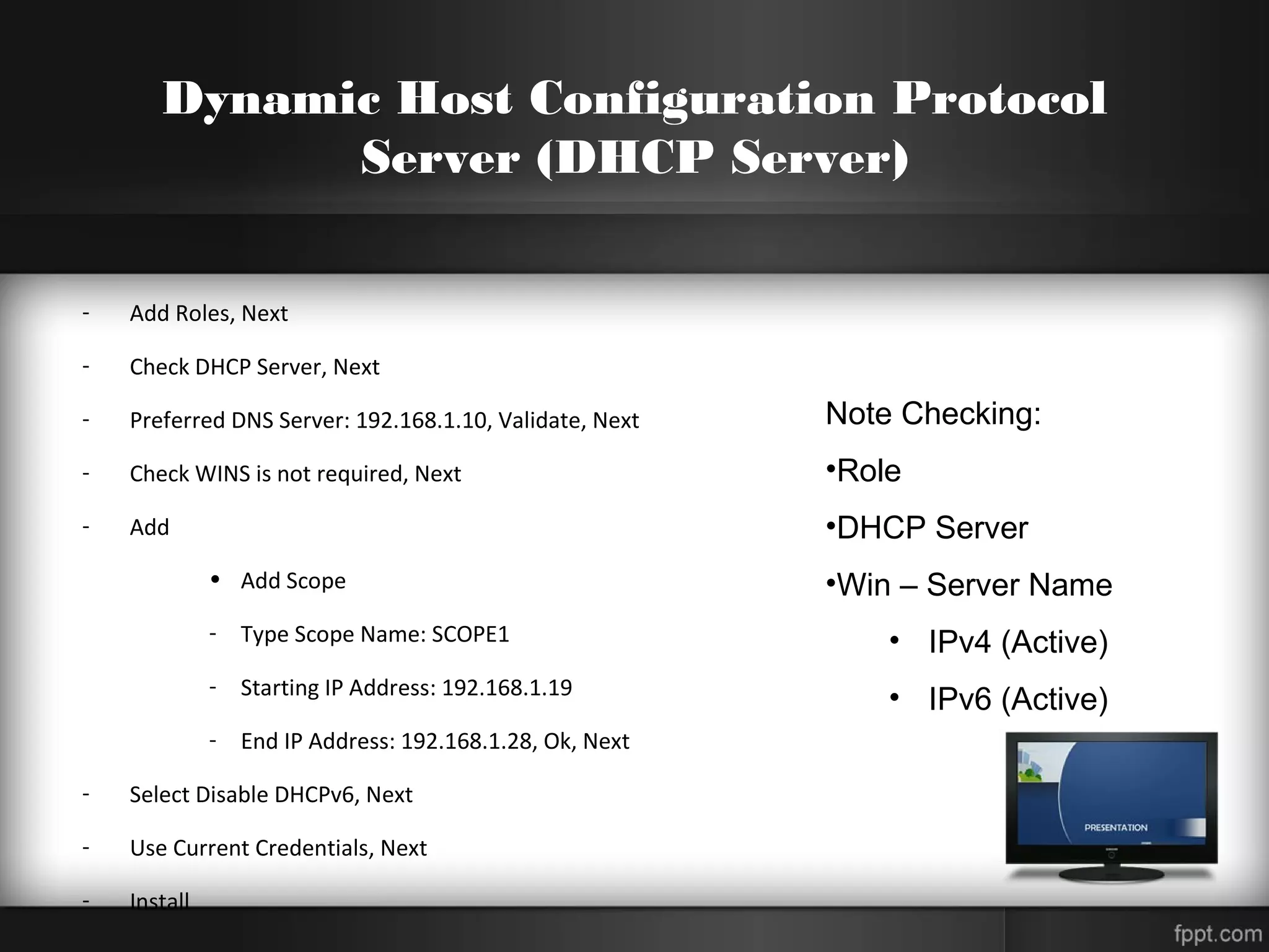 Server client-presentation. | PPT | Computer Networking | Computing