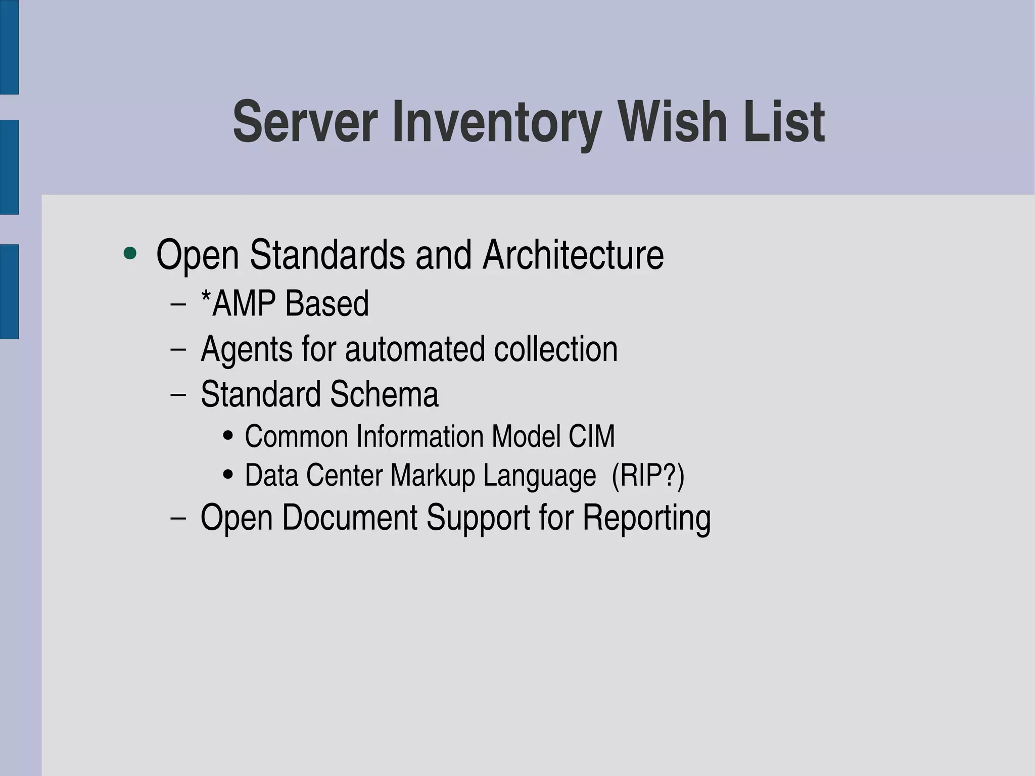Server Inventory Using Free, Open Source, and Proprietary Tools | PDF