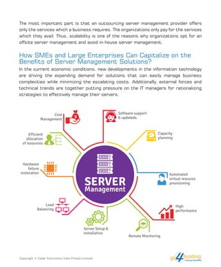 An Insight into Server Management for Corporates | PDF | Web Hosting ...