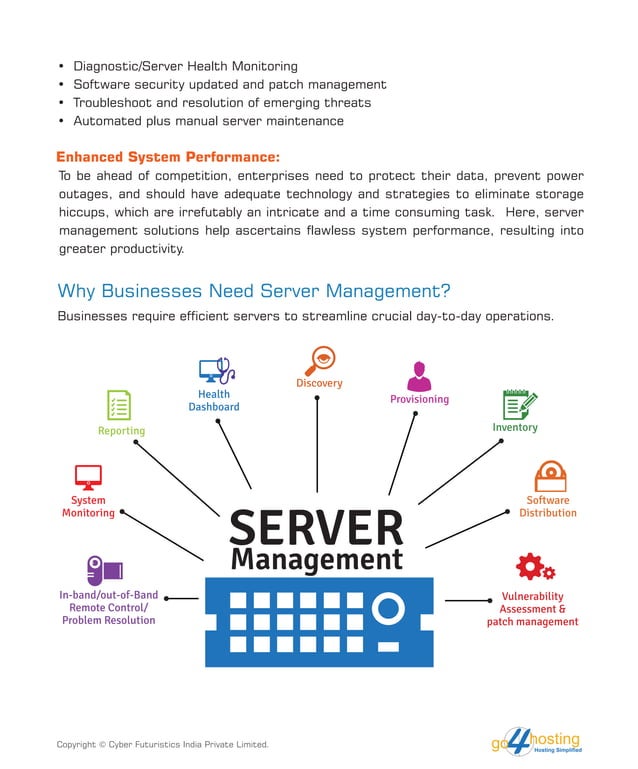 An Insight into Server Management for Corporates | PDF | Web Hosting ...