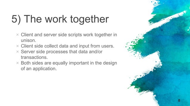 Server Side VS Client Side | PPT